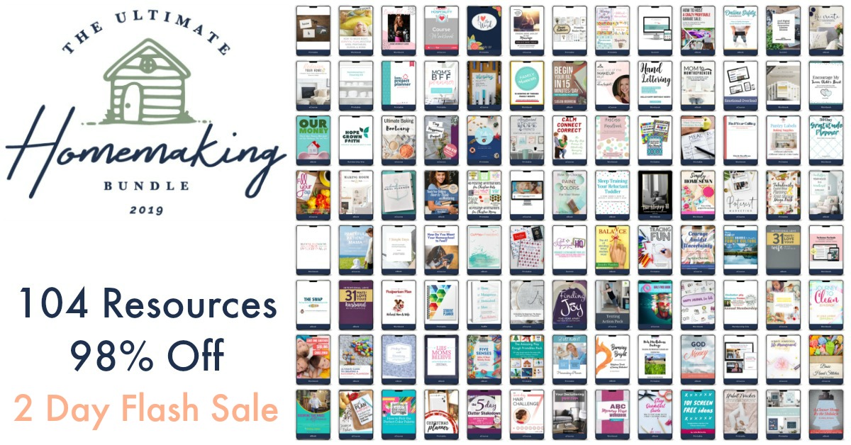 The 2019 Ultimate Homemaking Bundle: Over $2,200 Worth Of Resources For ...