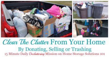 How To Set Up A Clutter Donation Box In Your Home