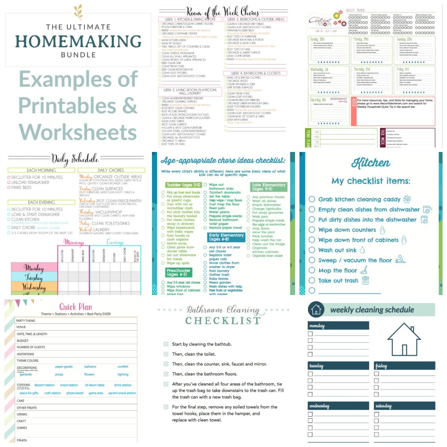 The 2020 Ultimate Homemaking Bundle: Over $1,200 Worth Of Resources For ...