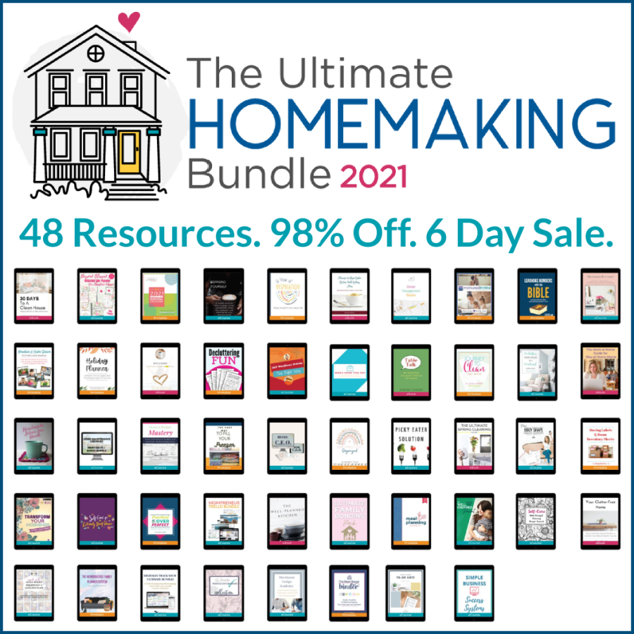The 2021 Ultimate Homemaking Bundle: Over $2,400 Worth Of Resources For ...